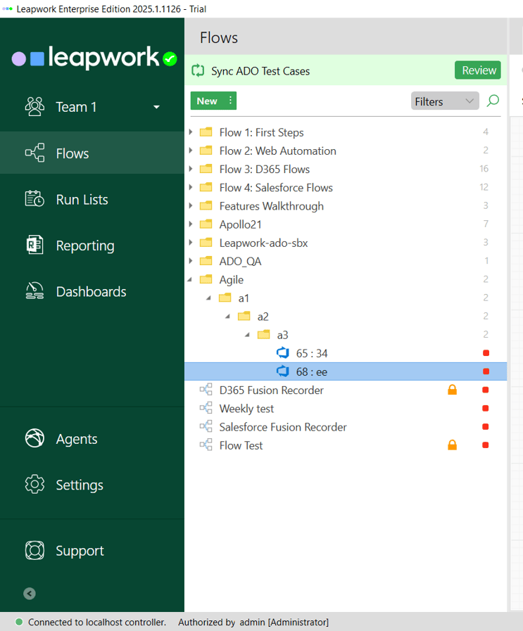 ADO integration | Leapwork Documentation
